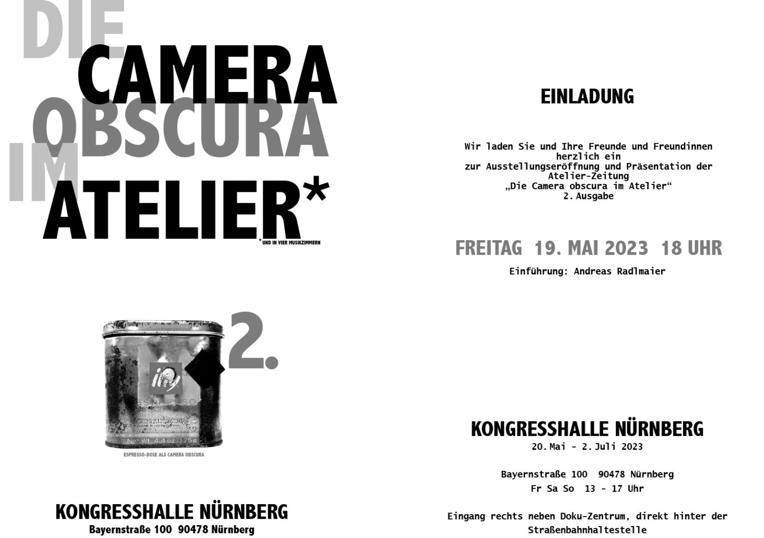 Die Camera Obscura im Atelier - Kulturring C